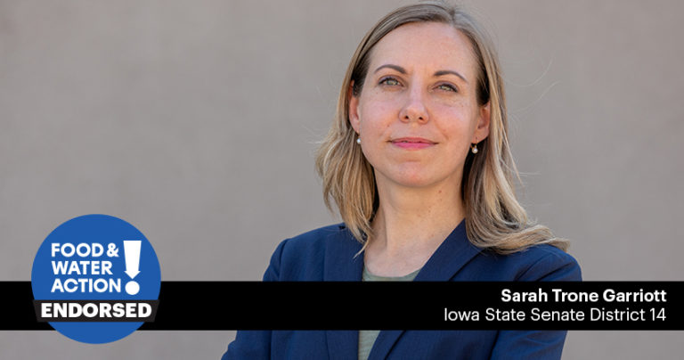 Food & Water Action-Endorsed Sarah Trone Garriott Ousts Sitting Senate ...